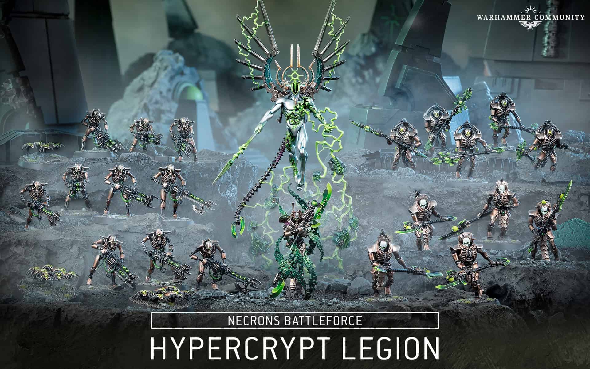 NECRONS BATTLEFORCE HYPERCRYPT LEGION – R4LUS