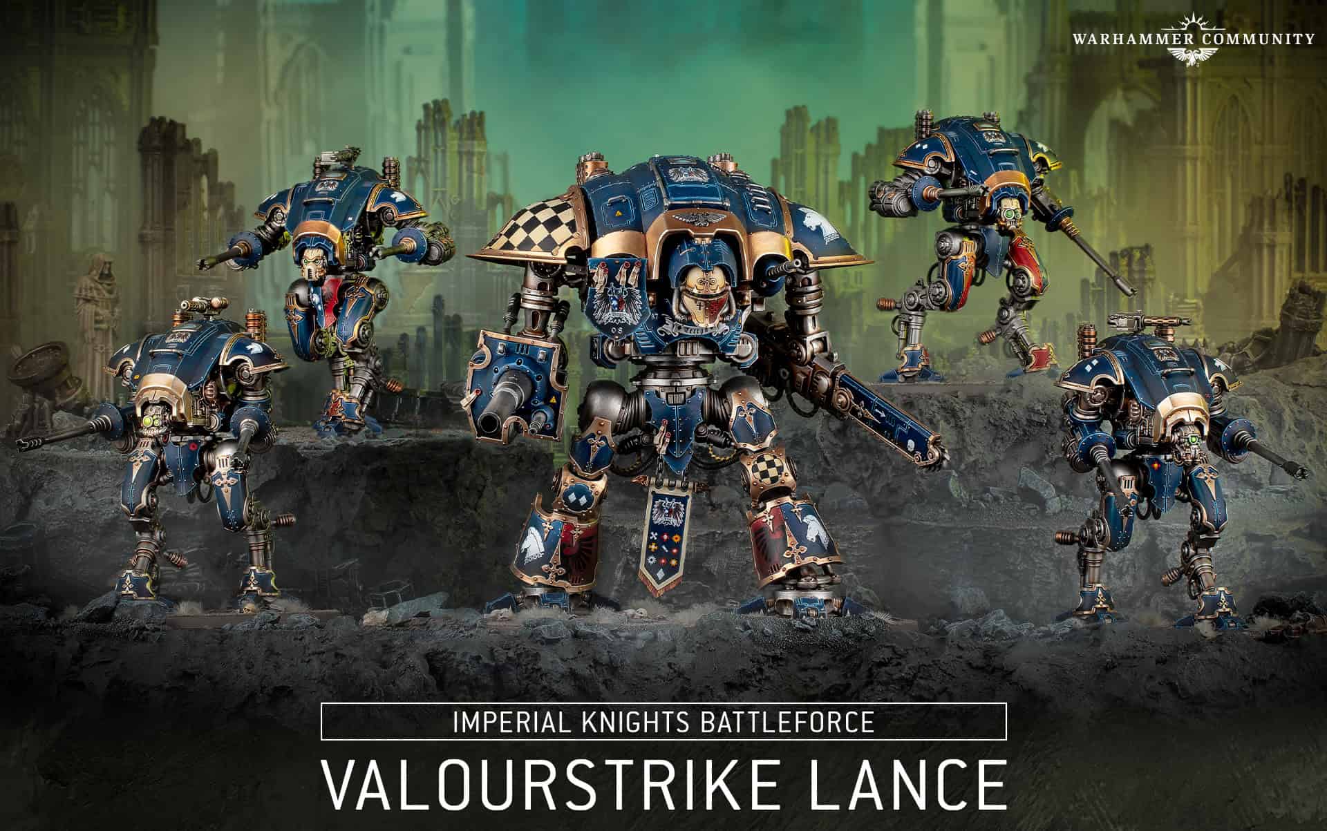 IMPERIAL KNIGHTS BATTLEFORCE VALOURSTRIKE LANCE – R4LUS