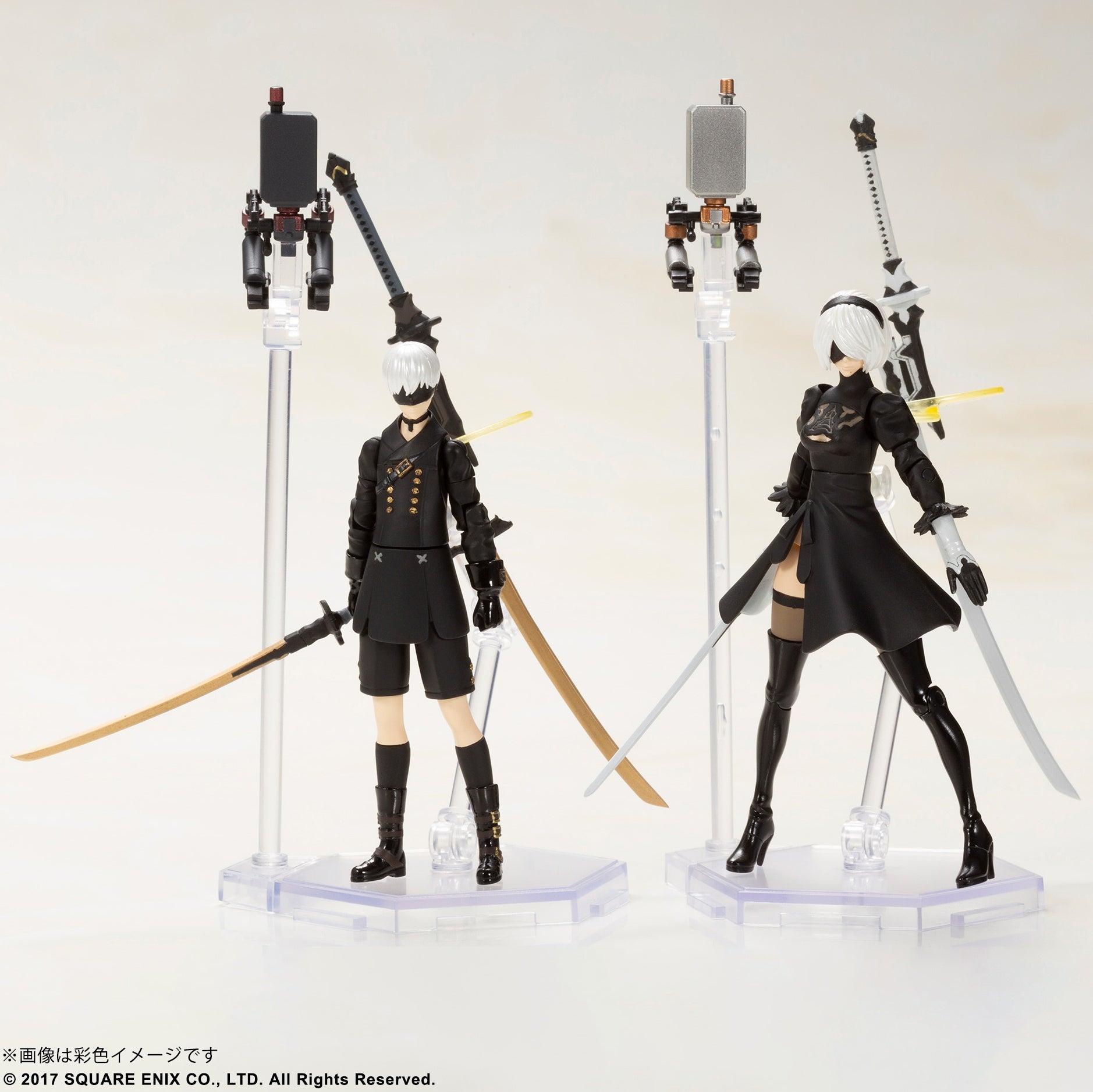 NieR:Automata® Plastic Model Kit – 2B & 9S – R4LUS