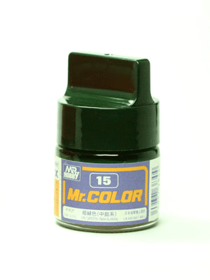 Mr. Color 15 IJN Green Nakajima Semi Gloss – R4LUS