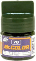 Mr. Color 70 Dark Green Flat – R4LUS