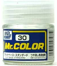 Mr. Color 30 Flat Base Standard – R4LUS