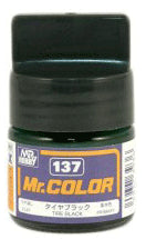 Mr. Color 137 Tire Black Flat – R4LUS