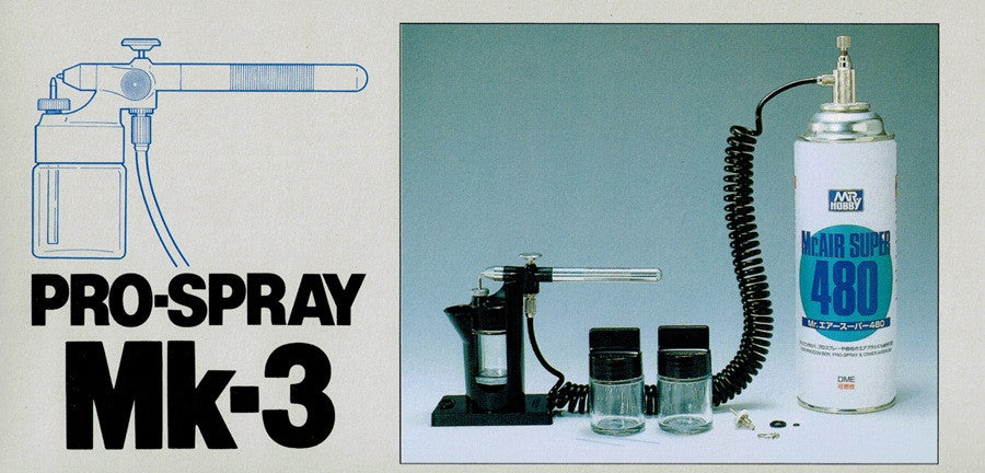 Mr. Pro-Spray Mk-3 Airbrush Set Mr. Hobby – R4LUS